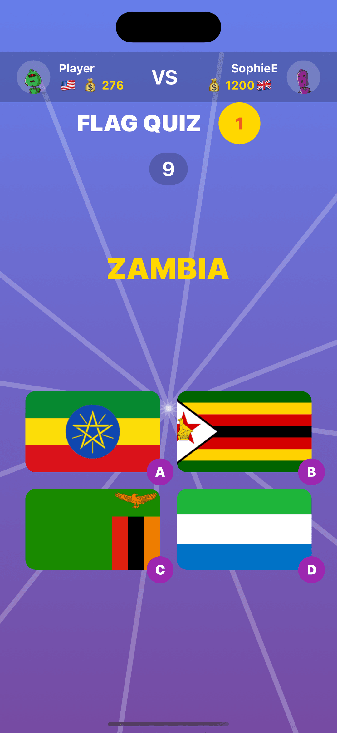 Multiplayer Flags - Flag Quiz Game | Geography Trivia Competition